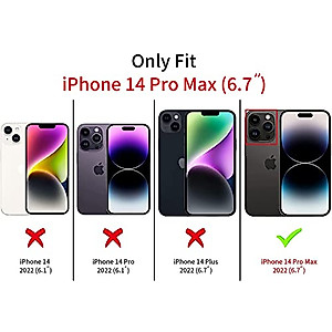 ELTIIGO for iPhone 14 Pro Max Clear Case with Crossbody Lanyard, Slim Translucent Shockproof Soft Protective Cover with Anti-Lost Detachable Adjustable Shoulder Neck Strap for Girls Women - Green