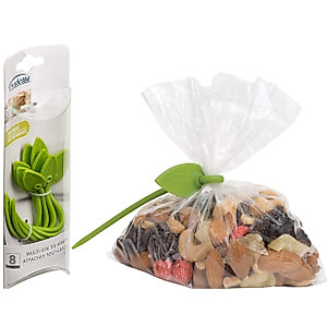 Trudeau Silicone 8Ct, 8 CT Tie Wraps, Green