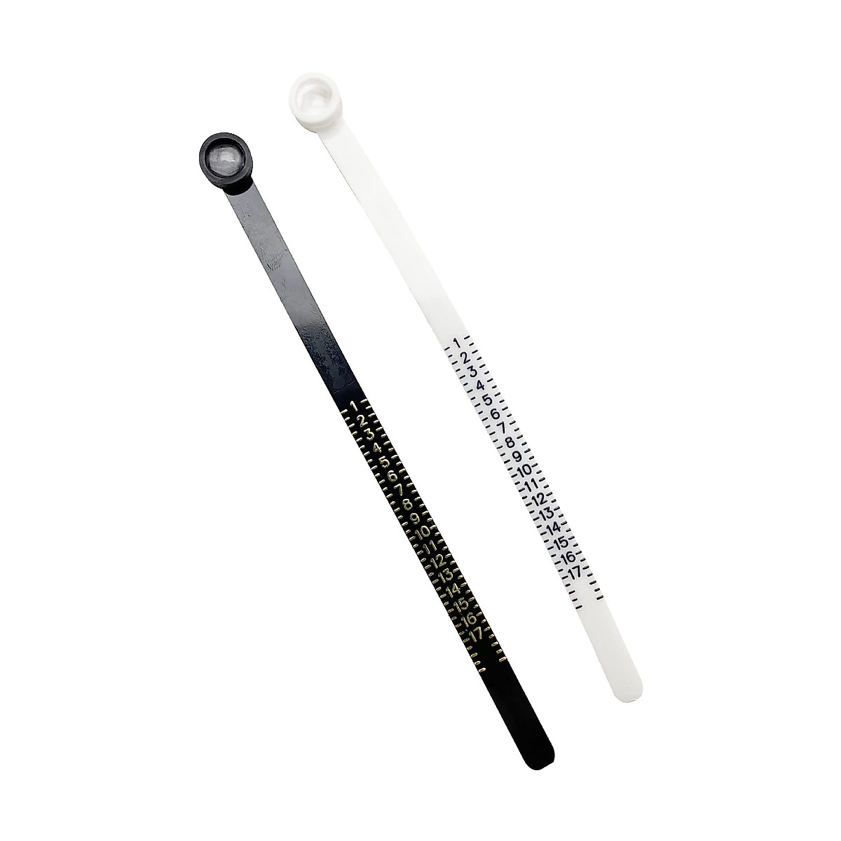 [2-Pack]Elfstone Ring Sizer Measuring Tool Reusable Finger Size Measuring Set (USA Rings Size)