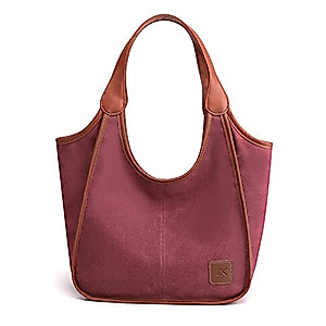 Women Casual Canvas Small Tote Purse Hobo Shoulder Bag Handbag