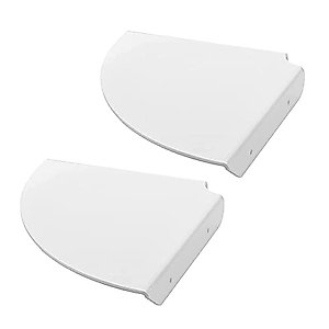 2pcs Corner Shelf Wall Mount, Floating Corner Shelves Wall Display Shelf, Corner Shelves for Wall Decor Collection Storage, Corner Storage Organizer Shelf for Bathroom Kitchen Bedroom