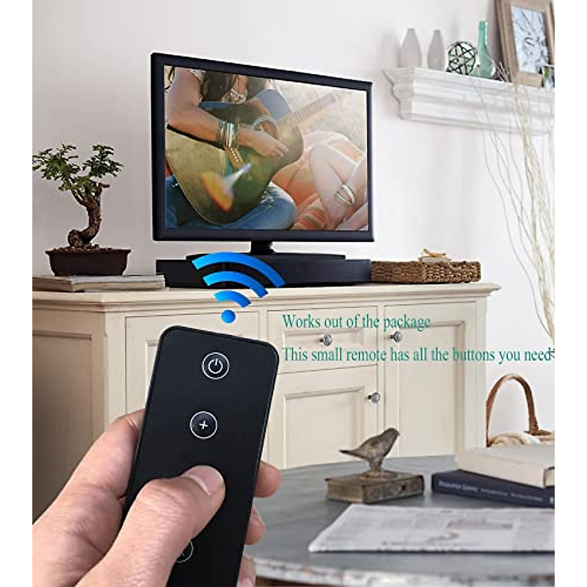 Replacement Remote Control for Bose Cinemate Series II IIGS 1SR 10 15; Bose Solo 5 10 15 Soundbar Speaker Cinemate GS II