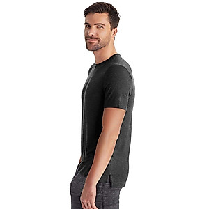 C9 Champion Men's Modern Training Tee, Ebony Heather, L