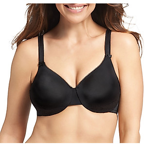 Olga womens Luxury Lift Underwire bras, Black, 40DD US