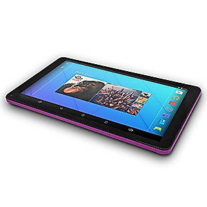 Ematic 10-inch Android 5.1 (Lollipop), Quad-Core 16GB Tablet with Keyboard Folio Case and Headphones, Purple