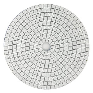 1Pc 7 inch Diamond Polishing Pad Wet/Dry Tile Polishing Pad For Grinder,For Concrete Marble Quartz Stone Countertop Granite Polishing. (Grit 3000)