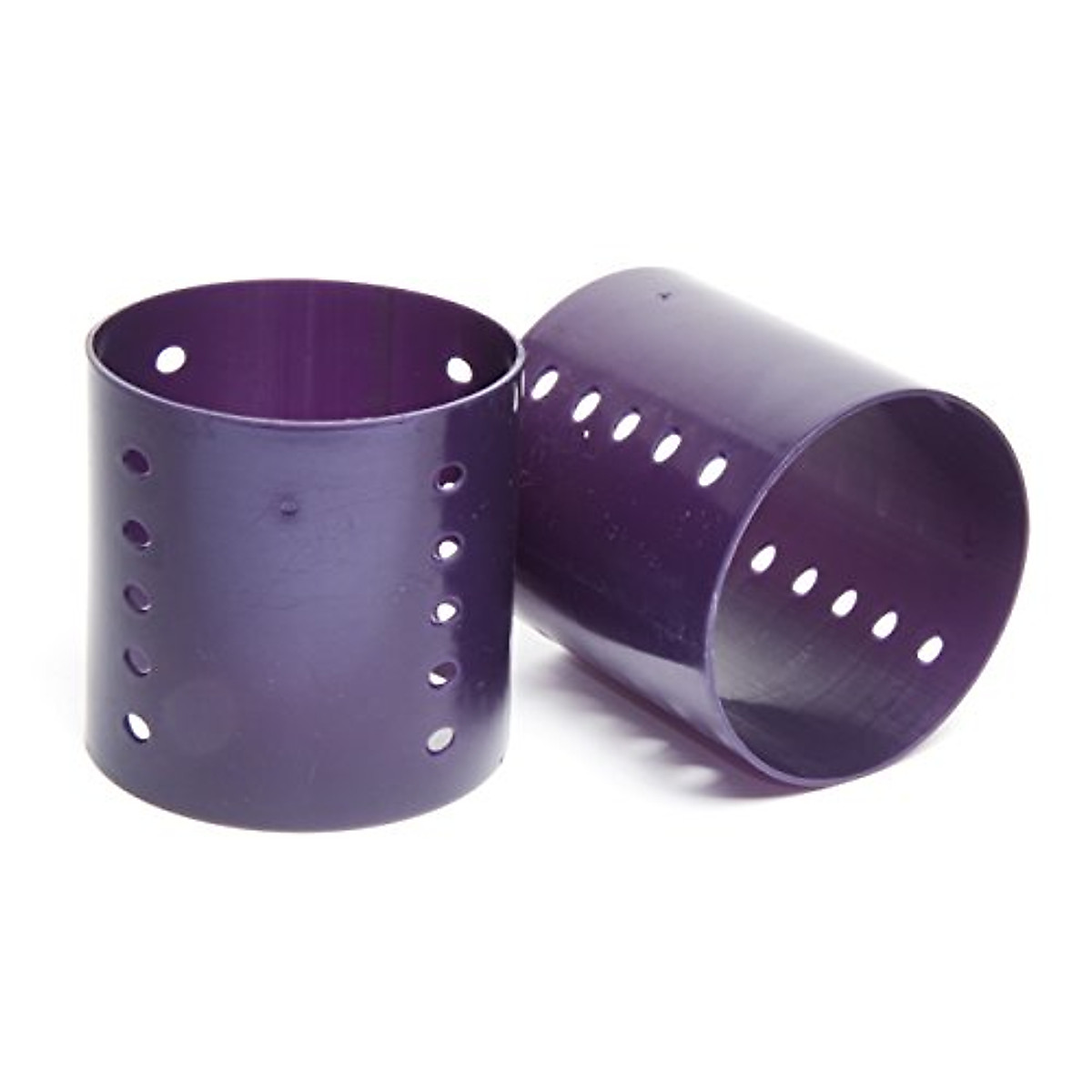 Diane Magnetic Rollers Pack of 6 Hair Rollers for Women and Girls Diameter 3 Inch Purple, 6 Count (Pack of 1)