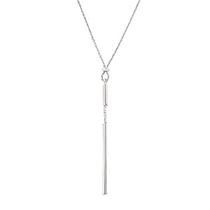 Silpada 'Water's Edge' Lariat Necklace in Sterling Silver, 16" + 2"