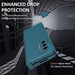 INGIDO Designed for Samsung Galaxy Z Fold 5 Case with Hinge Protection, Ultra-Thin Hard PC Fold 5 Case with Front Screen Protector All-Inclusive Case for Galaxy Z Fold 5 (2023), Purple