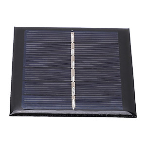 Solar Panel Charger, Lightweight Solar Panel Easy to Install for Small Household Lighting System, Mini USB Solar Panel Monocrystalline Module DIY Solar Panel Kit