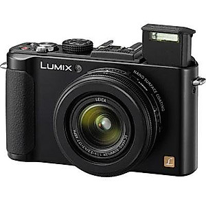 Panasonic LUMIX DMC-LX7K 10.1 MP Digital Camera with 3.8x Optical zoom and 3.0-inch LCD - Black