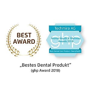 Techmira Cleany Teeth Toothbrush for Dogs Starter Kit