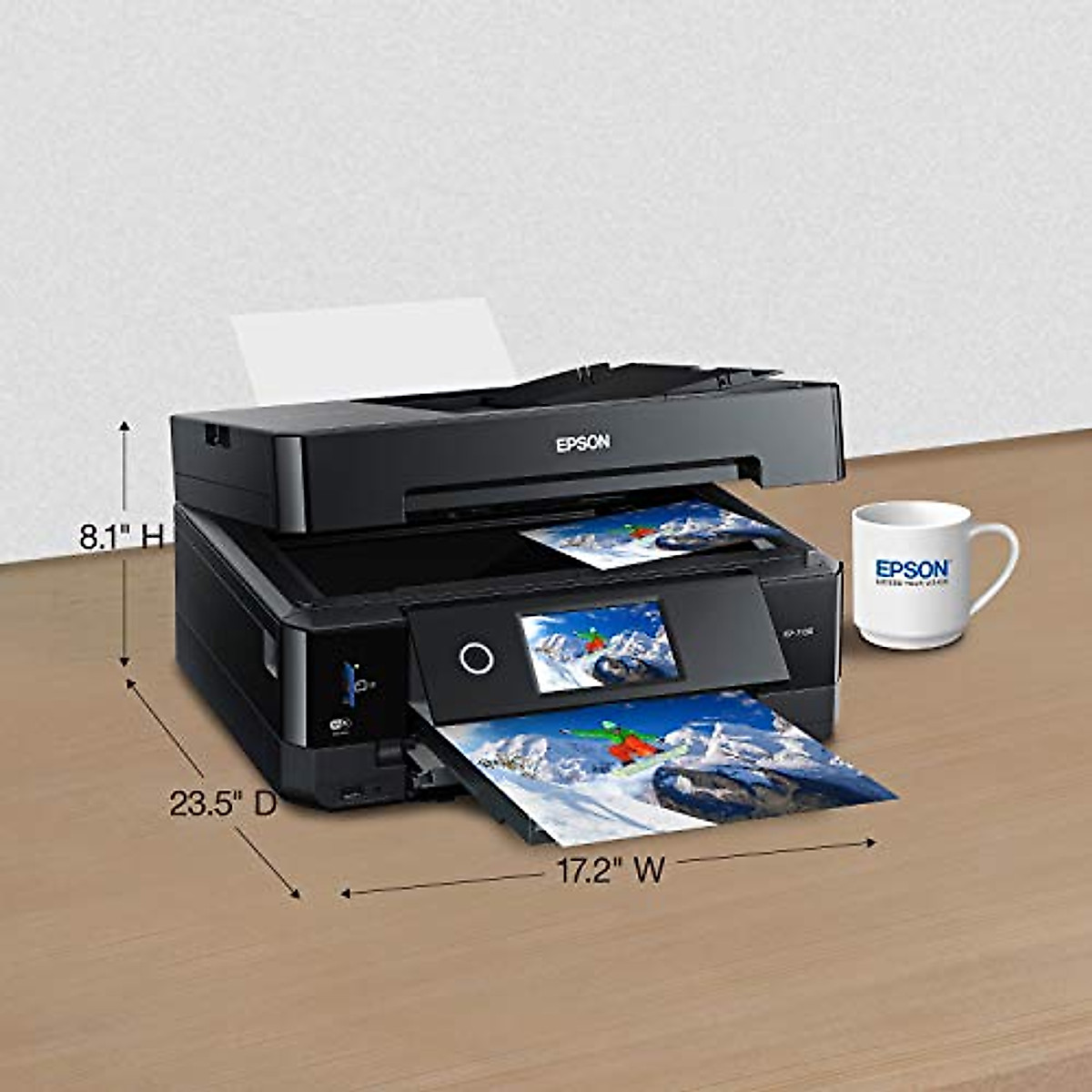 Epson Expression Premium XP-7100 Wireless Color Photo Printer with ADF ...