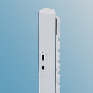 Kchibo Portable Card Slot 60% Wireless Mechanical Keyboard, Ultra-Compact 2.4G Rechargeable Gaming Keyboard, RGB Backlit Ergonomic Keyboard for Windows Mac PC Gamers (red Switch)