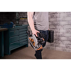 Evolution Power Tools R185CCS 7-1/4" TCT Multi-Material Cutting Circular Saw, 7-1/4", Orange