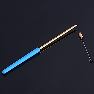 stonylab Inoculating Loops, 1 Reusable Inoculating Holder and 50 pcs Nichrome Inoculating Loops for Lab Microbiology