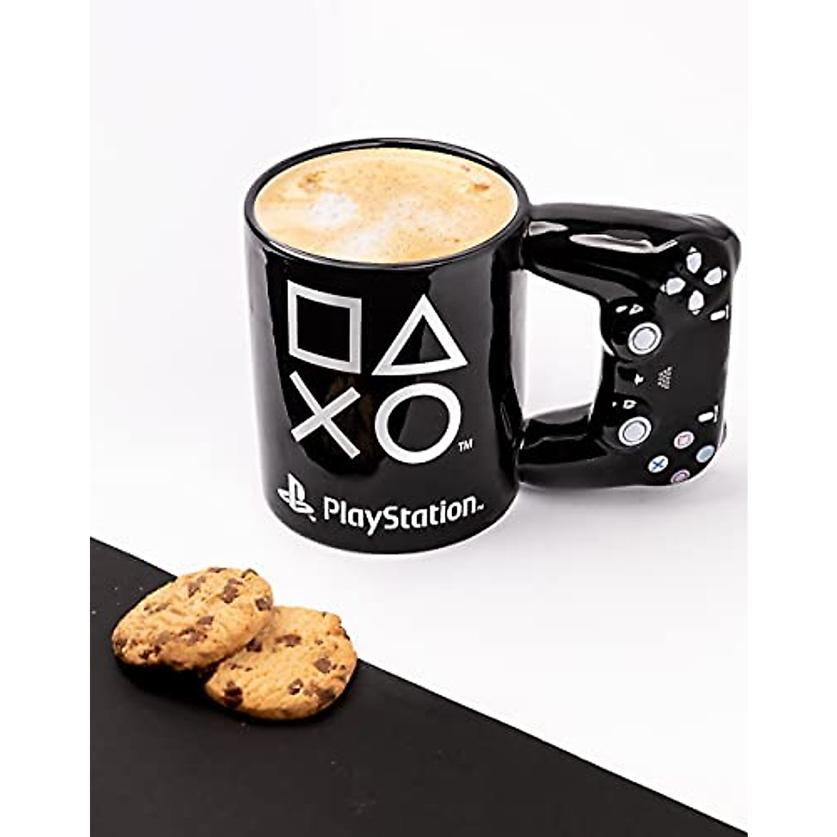 PlayStation Mug Gaming Remote Controller Handle 16oz Cup Game Gift