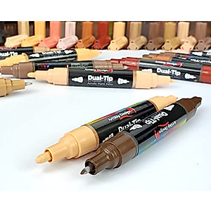 Acrylic Paint Pens Double Pack (Skin Tone)