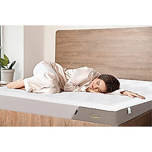 Minocasa 12 Inch Medium Firm Cool Gel Memory Foam and Innerspring Hybrid Mattress in a Box | CertiPUR-US Certified | Bed-in-a-Box | 5-Zone Support Pressure Relief | Motion Isolation (Queen)