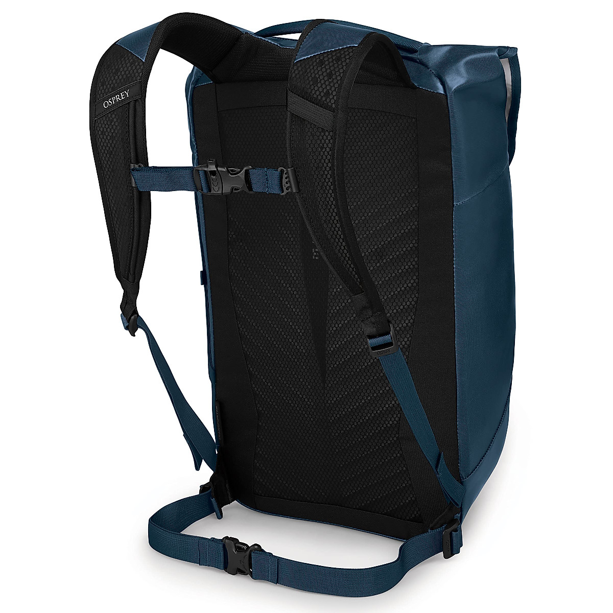 Osprey Transporter Flap Laptop Backpack, Venturi Blue