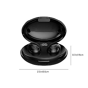 IPX6 Waterproof Wireless Bluetooth 5.0 Earbuds with Wireless Charging Case,Fast Charging/Automatically Pair/Deep Bass Sound Earphones in-Ear Stereo Headphones, for Sports Gym
