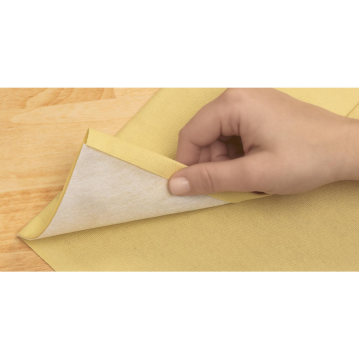 Wrights White Blended Woven Drapery Tape Craft Supplies, 50 Yards Long and 4'' W