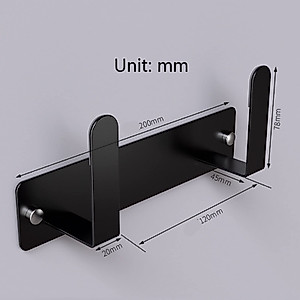 Tongdy Stainless Steel Kitchen Pot Lid Rack Organizer, Wall Mount Pan Lid Holder, Cutting Board Stand, for Baking Pan, Spatulas, Spoons (Color : Silver)