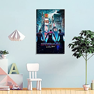 SPMDH 2021 No Way Home Movie Poster Decorative Painting Canvas Wall Art Living Room Posters Bedroom