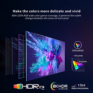 8K Android TV Box 13.0 2GB RAM 16GB ROM RK3528 Chipset Support WiFi6 HDR10 BT5.0 USB3.0 Ethernet LAN 3D HD Smart Streaming Media Player