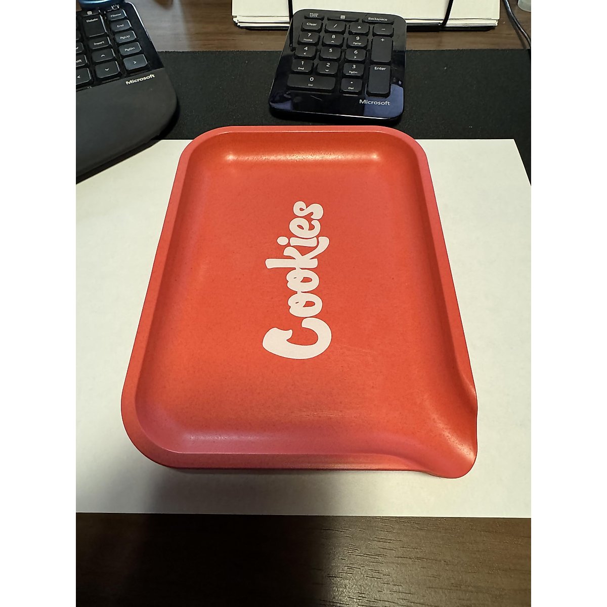Santa Cruz Shredder x Cookies Tray - Smooth Rounded Edges, Spout for Easy Filling - Durable Design for Effortless Experience