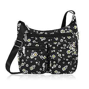 Kamo Crossbody Bag for Women - Multi-pocket Shoulder Bag Lightweight Messenger Bag Casual printed Purse Handbag Travel Bag