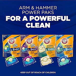 Arm & Hammer Sensitive Fresh Scent 5-IN-1 Power Paks, 42 count