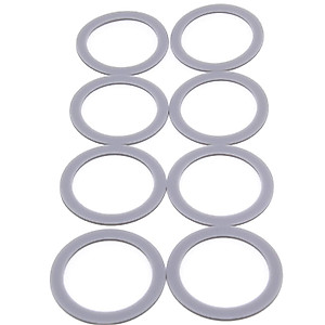 Blender Rubber Gasket 2.6inch Include 8 Packs O Ring Seal, Replace Part 132812-07, Fit for Models BL5000-08 BL1900 BL3900 BL4900 BL5000 BL5900 BL6000