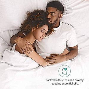 Echor Scented Soy Aromatherapy Candle, Made with Natural Vegan Wax, Lavender, Ylang Ylang Geranium and Orange Scented Calming Relaxing Candle, Sixty Hour Burn Time