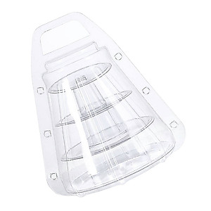 SM SunniMix 2pcs Tier Lightweight Macaron Tower Display Carrying Case