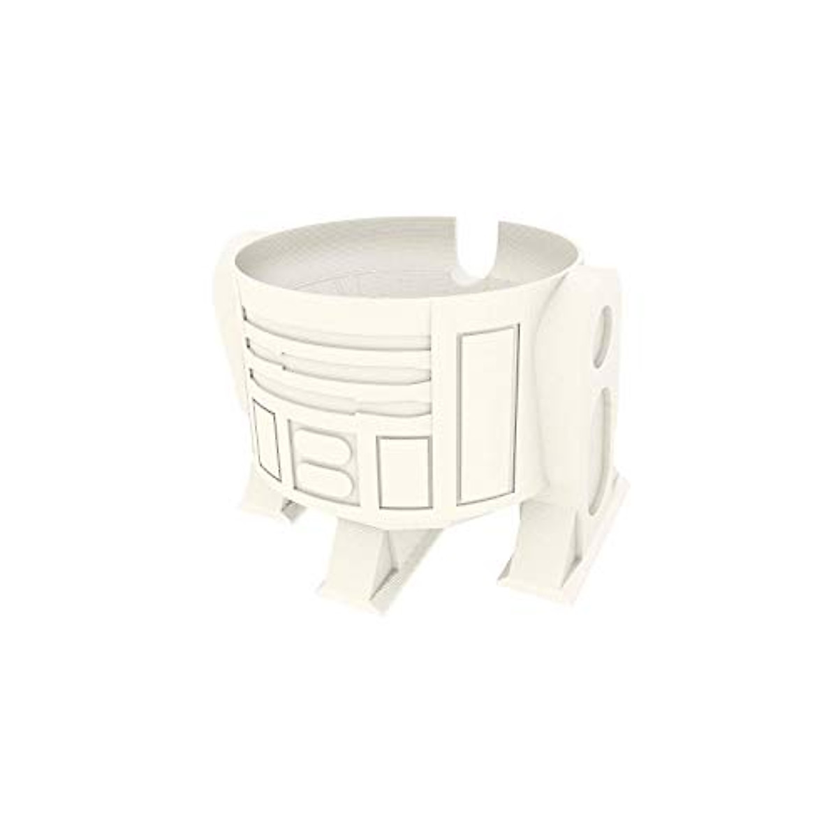 R2D2 Astromech Droid Stand for Google Home Mini Smart Speaker WHITE