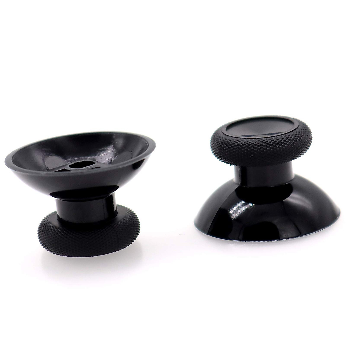 Deal4GO 2 Pack Replacement OEM Concave Analog Thumbsticks Set for Xbox one Controller Rubber Joystick Grips (Grey)