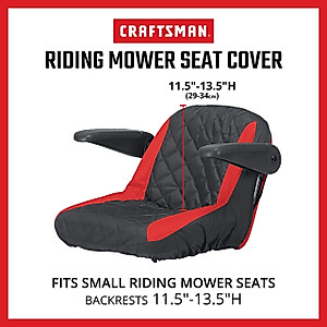 CRAFTSMAN Riding Mower Seat Cover, Small