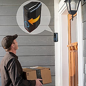 Blink Doorbell Mount, Adjustable (15 to 45 Degrees) Corner Kit for Blink Video Doorbell, Wide Viewing Angle Mount (Blink Doorbell is NOT Included)