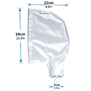 UCEDER Pool Spa Part 3 Pack Bag Replacement for Polaris Polaris 280 or 480 All Purpose Replacement Bag Pool Cleaner All Purpose Filter Bag K13