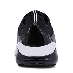 Nautica Kids Boys-Girls Sneaker Comfortable Running Shoes-Forge Pond 2-Black Matte Size-13