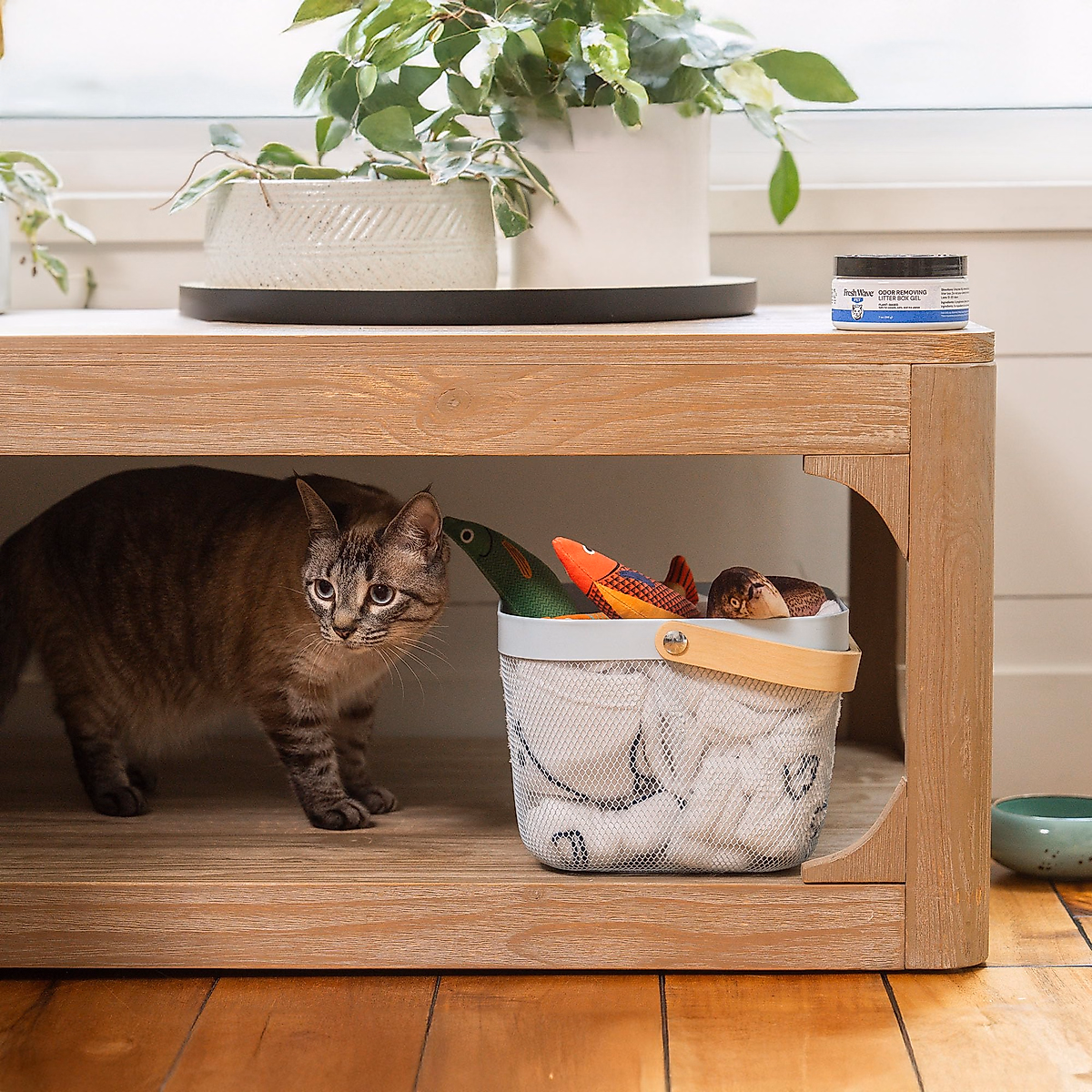 Fresh Wave Odor Removing Litter Box Gel, 7 oz. Pet Odor Eliminator for Home, Safer Odor Relief