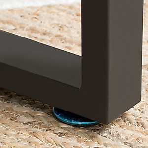 Christopher Knight Home Fiske Glass Office Computer Desk, Black