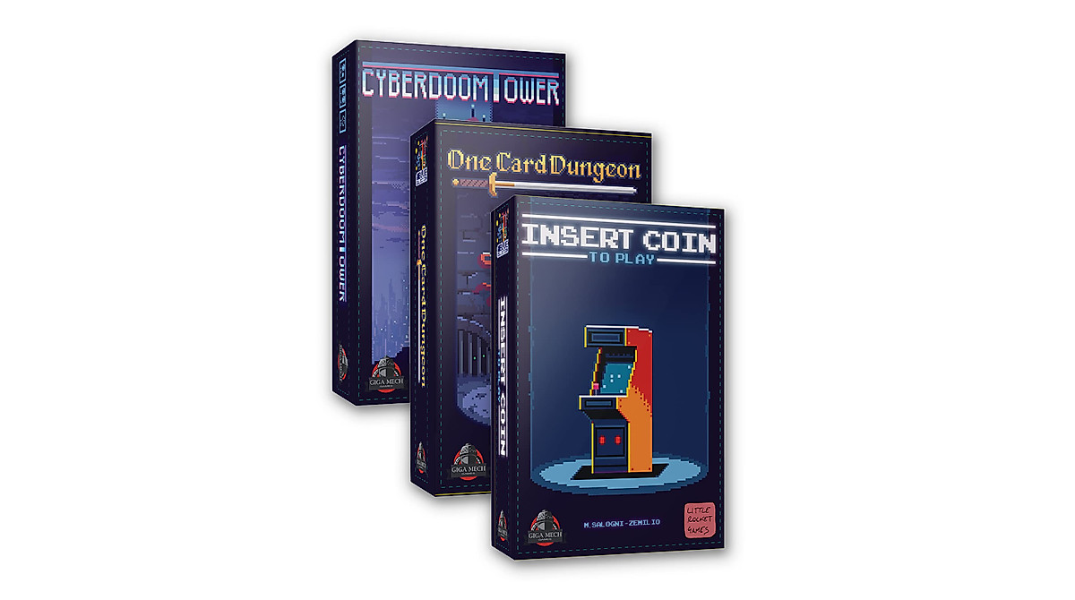 Giga Mech Games Blue Collection - 3 Fun Micro Games
