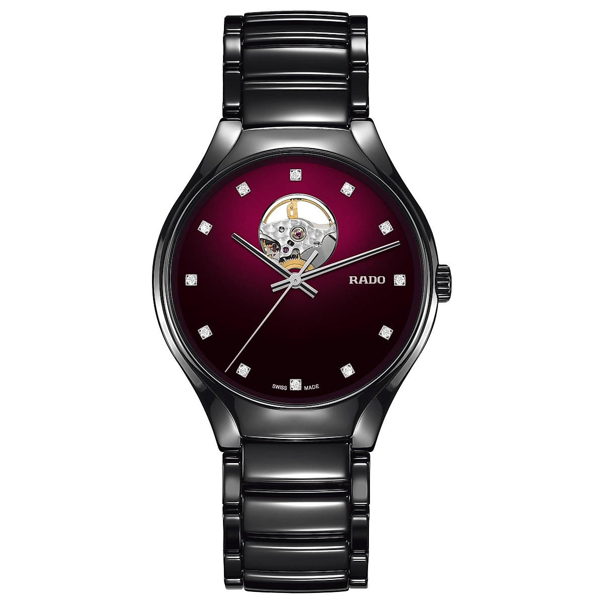 Rado True Secret Swiss Automatic Watch, Black