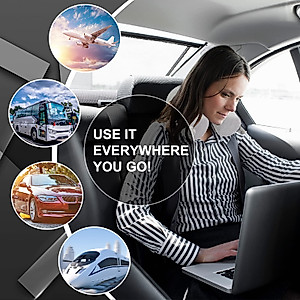 Hxcxrst Travel Pillow-Twist Memory Foam Neck Pillow Support Pillow, Used for Neck, Chin, Waist and Leg Support-Suitable fo Airplanes, Buses, Trains.