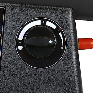 Remington 150,000 BTU LP Forced Air Heater - Variable Output Black