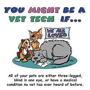 CafePress Mug You Might Be A Vet Tech Ceramic Coffee Mug, Tea Cup 11 oz