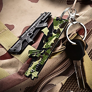 N//C Folding Knife, Mini EDC Cool Sharp Tactical Folding Pocket Knife Multi-functional EDC Knife for Outdoor Camping Hiking Hunting Survival Work (Black)