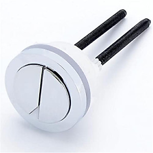 XXXDXDP 59/70mm Closestool Water Tank Push Button Vintage Round Double Key Flush Button Toilet Water Tank Accessories (Size : 59mm)